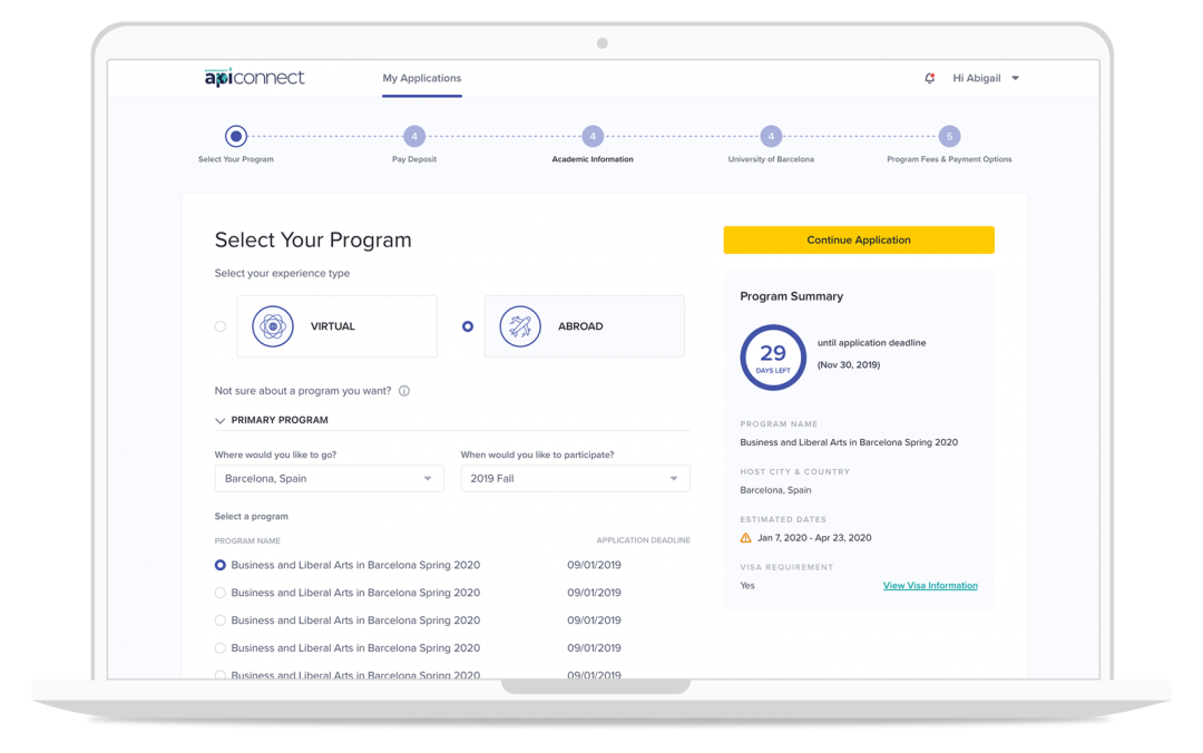 APIConnect - Transforming Experiential Programs Abroad